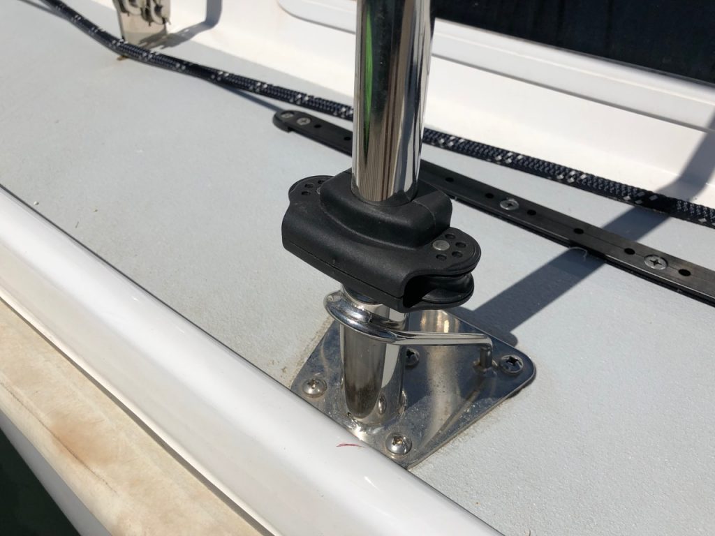 Jib furling line ready – "Bold Flight"