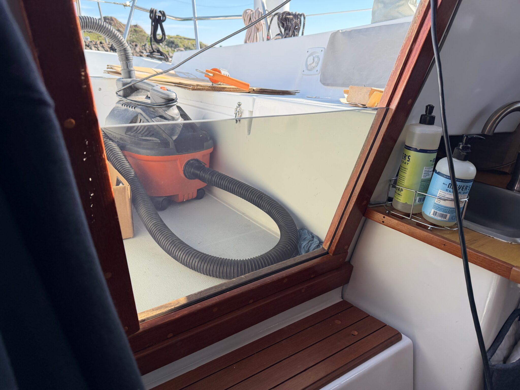 Companionway panels – "Bold Flight"